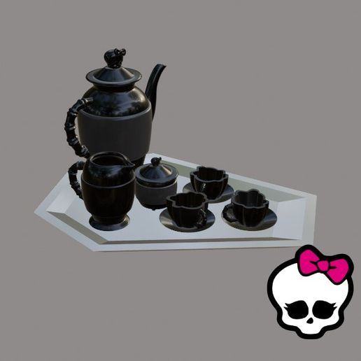 gothic tea cups