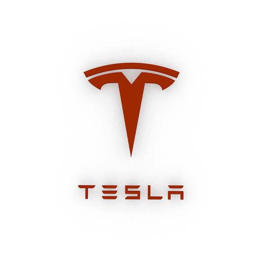STL file tesla logo 🚚 ・3D print design to download・Cults