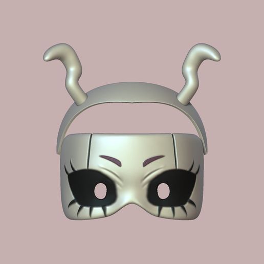 STL file Mina Ashido - pinky mask - My Hero Academia - Boku no Hero ...