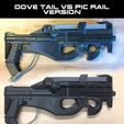 3D file UNW P90 styled Bullpup for the Tippmann 98 Custom Platinum ...