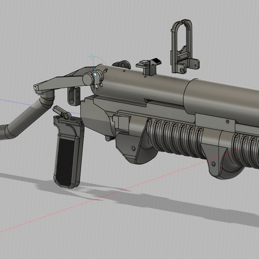 🔫 GM-94 for airsoft (S&T M203 conversion kit)・ STL File for 3D printing ...