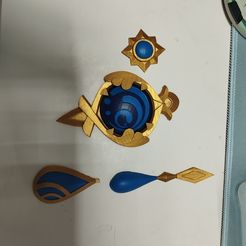 3D printing Genshin Impact - Furina Vision • made with Ender V2・Cults