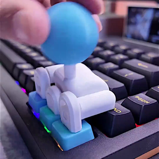 🕹️ Joystick Keyboard・Archivo STL para Impresión 3D・Cults