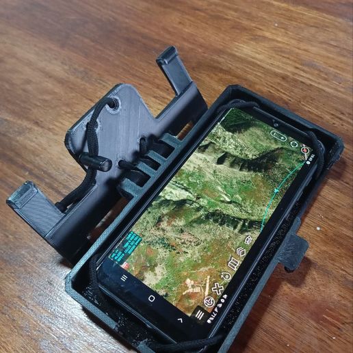 📞 Molle cell phone holder・ STL File for 3D printing・Cults