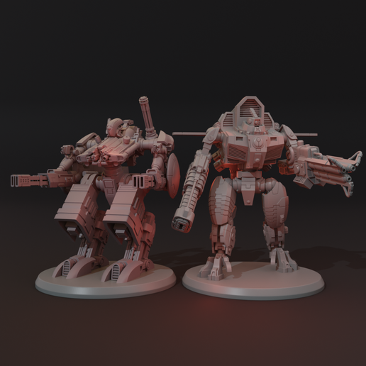 🤖 TAU XV109 Traje de combate + TAU XV202 Mako Titan PACK・Archivo 3D ...
