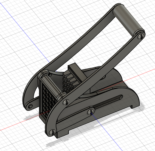 🔪 Vegetable Cutter・ OBJ File for 3D printing・Cults
