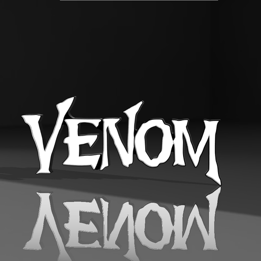 STL file Enseigne VENOM 🚩 ・Model to download and 3D print・Cults