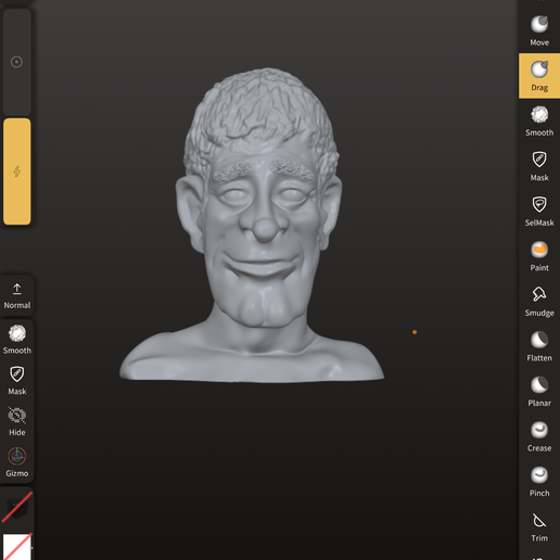 STL file Art Attack Bust 🎨 ・3D printing model to download・Cults