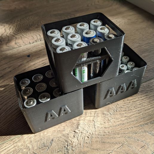 🔋 Yet Another Battery Box・Free 3D File for ・Cults