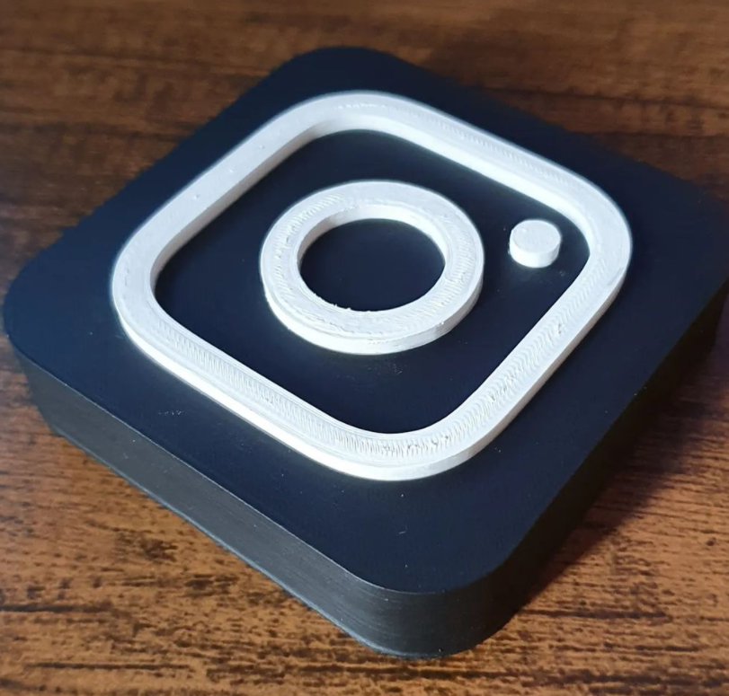 Télécharger fichier STL Logos de réseaux sociaux • Objet pour ...