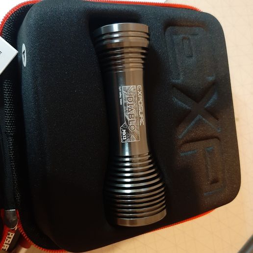 🪖 Exposure Diablo MTB Helmet Torch GoPro Mounted・ 3MF File for ・Cults