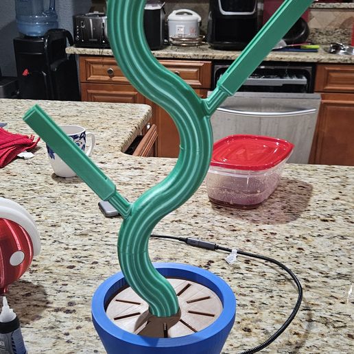 3D printer Nintendo Switch Plant Stand (Charging) (UPDATED) • made with ...