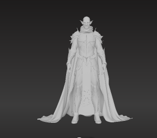 🧝 Malevolent Shadow Elf Champion - Elegant Dark Fantasy Character for ...