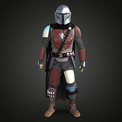 The Mandalorian Pre-Beskar Accurate Wearable Full Armor with Rifle and ...