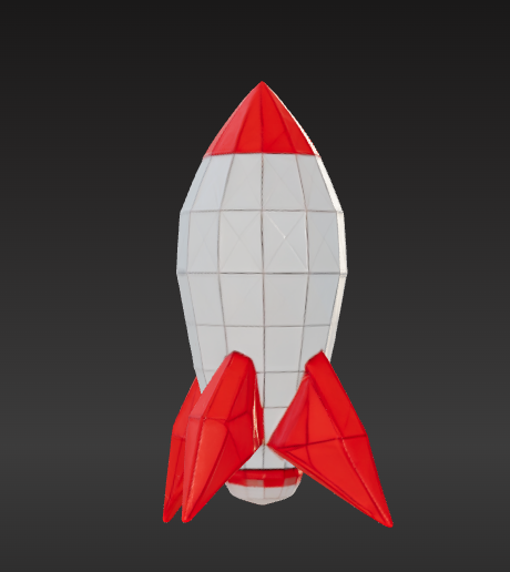 Free STL file Low-Poly Rocket 🚀 ・3D printable design to download・Cults