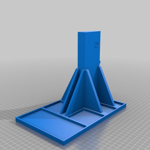 👽 smaller AR15_Stand_with_Integrated_Parts_Tray・Free 3D File for ・Cults