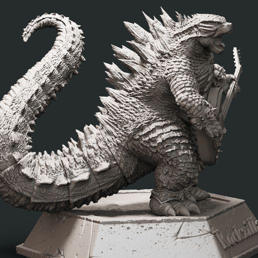 🎨 GODzilla STL for 3D Printing・ STL File for 3D printing・Cults