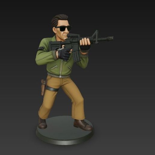 🔫 counter strike 1.6 cs half life・ STL File for 3D printing・Cults