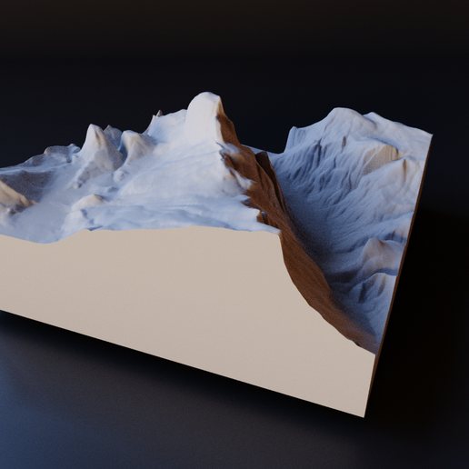⛰️ mount Half Dome Yosemite・ STL File for 3D printing・Cults