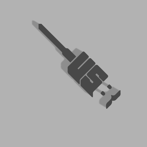 💾 Usb・ STL File for 3D printing・Cults