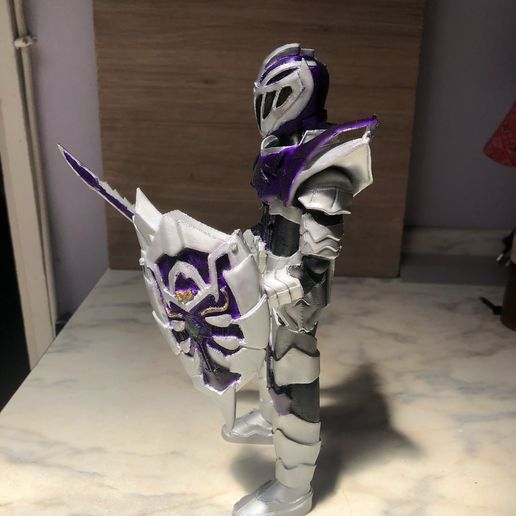 🦖 Articulated Model of Void Knight, Power Rangers Dino Fury・ STL File ...