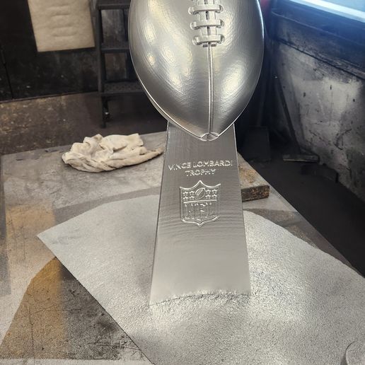 🏆 NFL SUPERBOWL VINCE LOMBARDI TROPHY REAL SIZE・ STL File for 3D ...