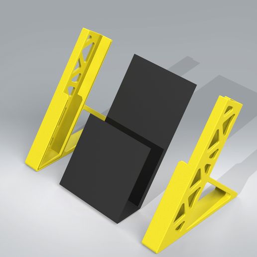 🏢 A4 Paper Holder・ STL File for 3D printing・Cults