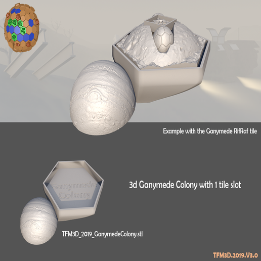 Free STL file TerraForming Mars 3d board ♟ ・3D print design to download ...