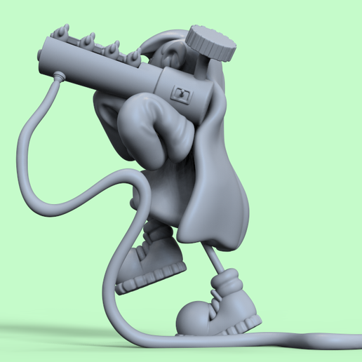 ⏭️ NUMBER 3 FROM KND "KIDS NEXT DOOR" (PARTS AND COMPLETE)・ STL File ...