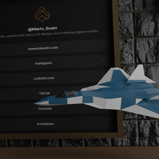 🪖 Su-57 Felon – 3D Printable Model・Free STL File for 3D printing・Cults