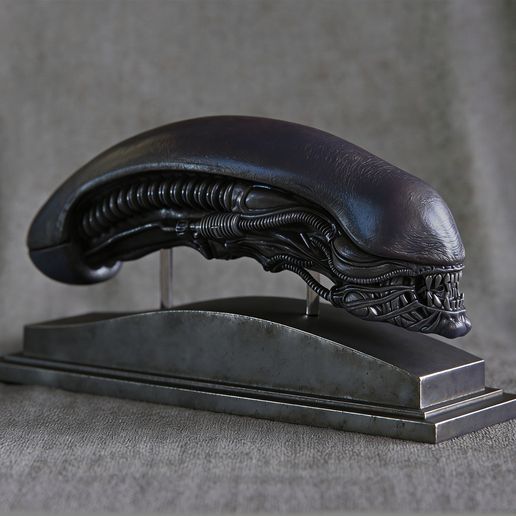 👽 Alien Head・ STL File for 3D printing・Cults