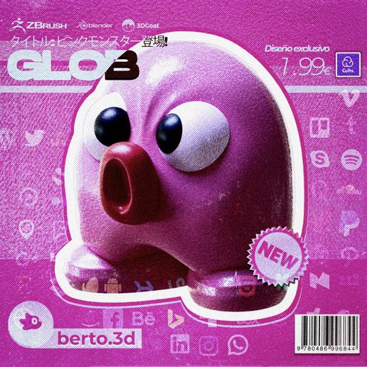 STL file GLOB - BoBoS 🦸 ・3D printable model to download・Cults