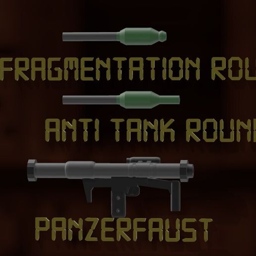 🚀 Panzerfaust 3・Free 3D File for ・Cults