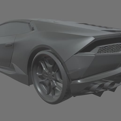 STL file Lamborghini Huracan // Bodywork 🚗 (OBJ)・3D printer design to ...
