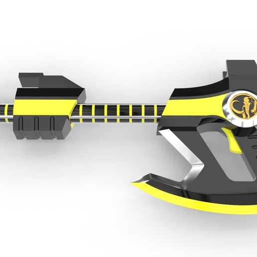 🪓 Power Rangers Power Axe・Free STL File for 3D printing・Cults