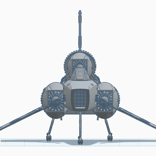 🧸 Battlestar Galatica Colonial Viper Mark 1・ STL File for 3D printing・Cults