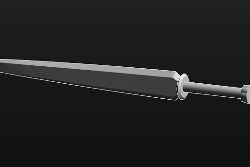 🗡️ FANTASY SWORD PROP・Free STL File for 3D printing・Cults