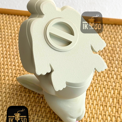 🏦 Bunny Piggy Bank / Multiparts / No Supports・ STL File for 3D printing・Cults