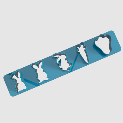 STL file ruler cutting easter designs 📏 (3MF)・3D printing idea to ...