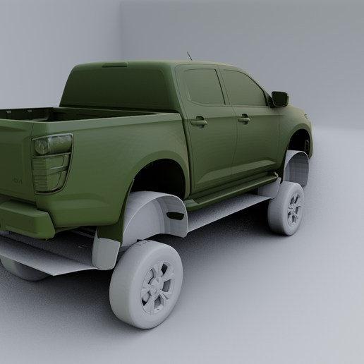 🚗 Mazda BT50 2021・ STL File for 3D printing・Cults
