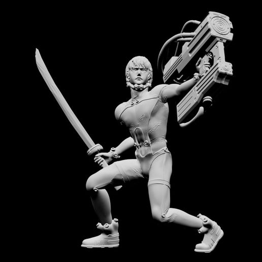 STL file Gantz Kurono K. 💬 ・3D printable design to download・Cults