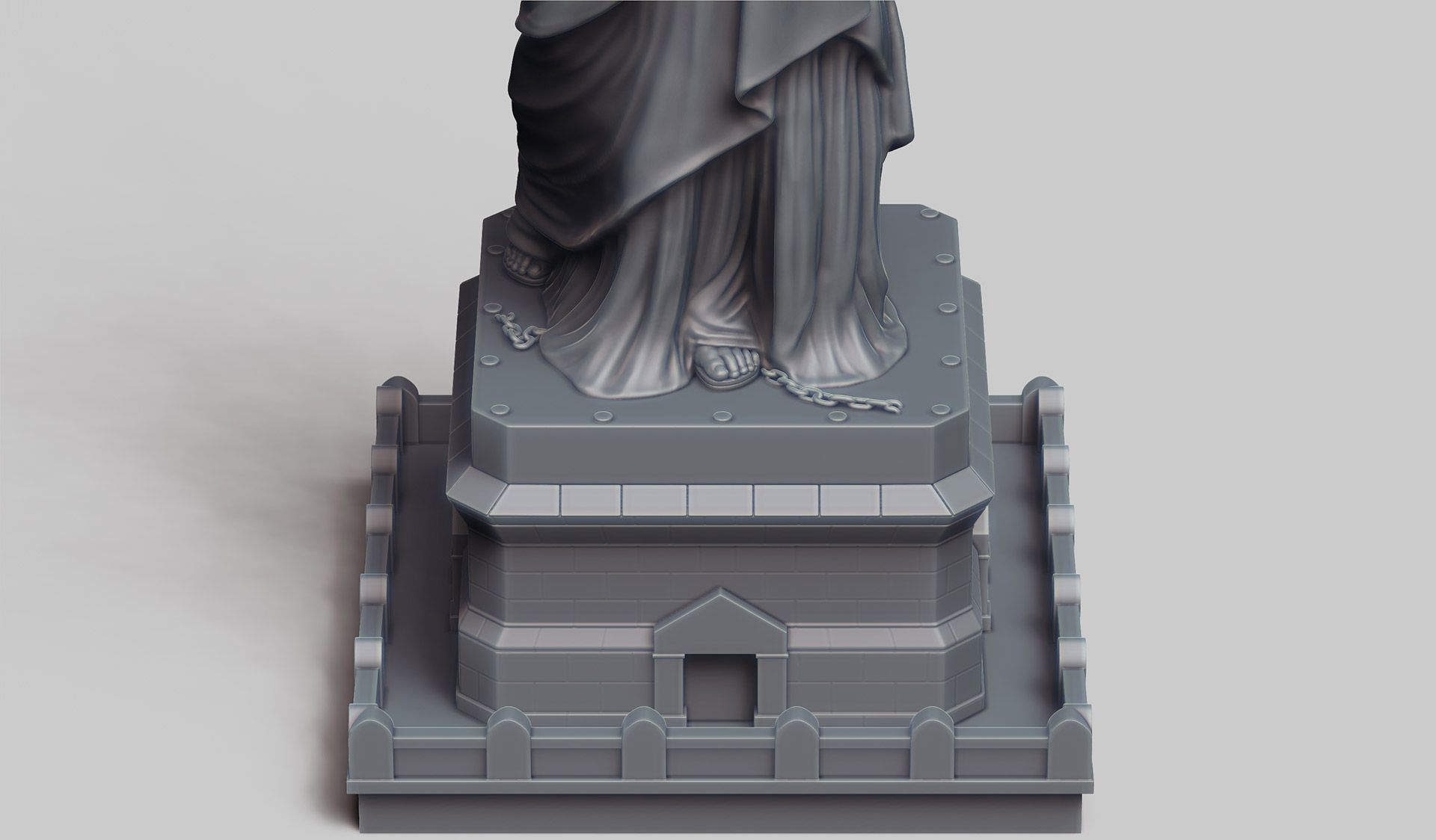Free STL file Statue of Liberty National Monument・Model to download and ...