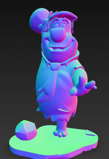🦸 Flintstones - Fred Flintstone Figure・ STL File for 3D printing・Cults