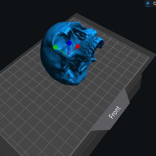 💀 Human skull・ STL File for 3D printing・Cults