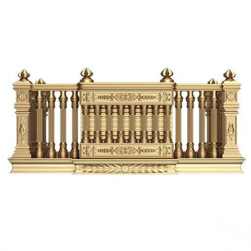 3D file Classic Balcony Collection 🏛️ ・3D printing design to download・Cults
