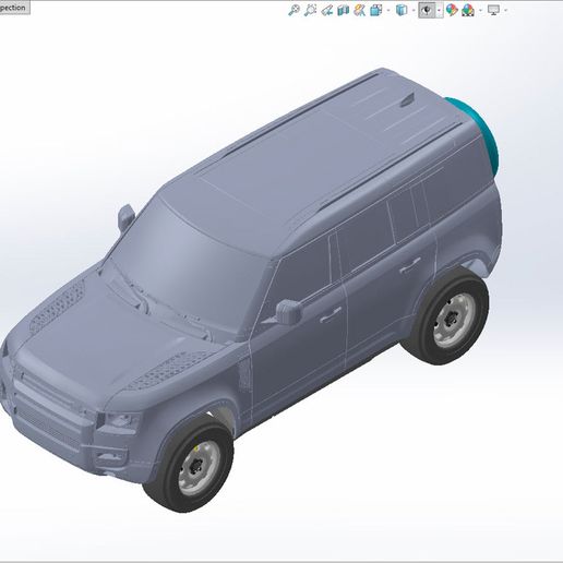 🚗 Land Rover Defender - 3D PRINTED RC CAR・ 3D File for 3D printing・Cults