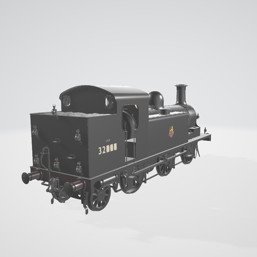 😤 steam locomotive SR E1/R・ OBJ File for 3D printing・Cults