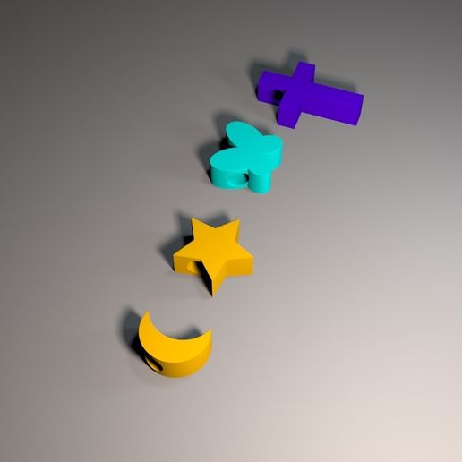beads collection・ STL File for 3D printing・Cults