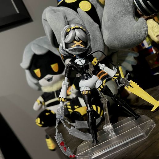 🗿 Serial Designation V Articulated Figure・3D Print with the Saturn 4 Ultra + Ender 3 V2 3D ...