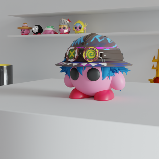 3D file Kirby Isha 🎨 ・3D printable model to download・Cults